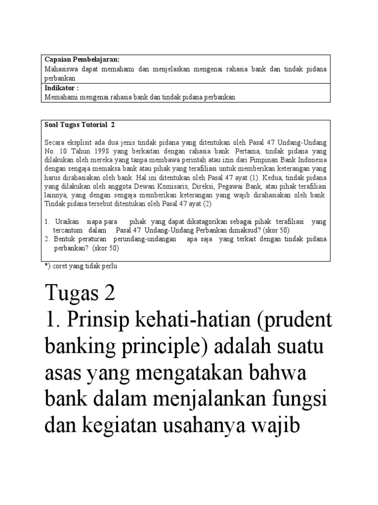 Soal Pidsus 11 | PDF