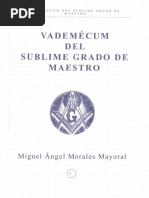 Vademecum Del Maestro Masón | PDF | Masonería | Conocimiento
