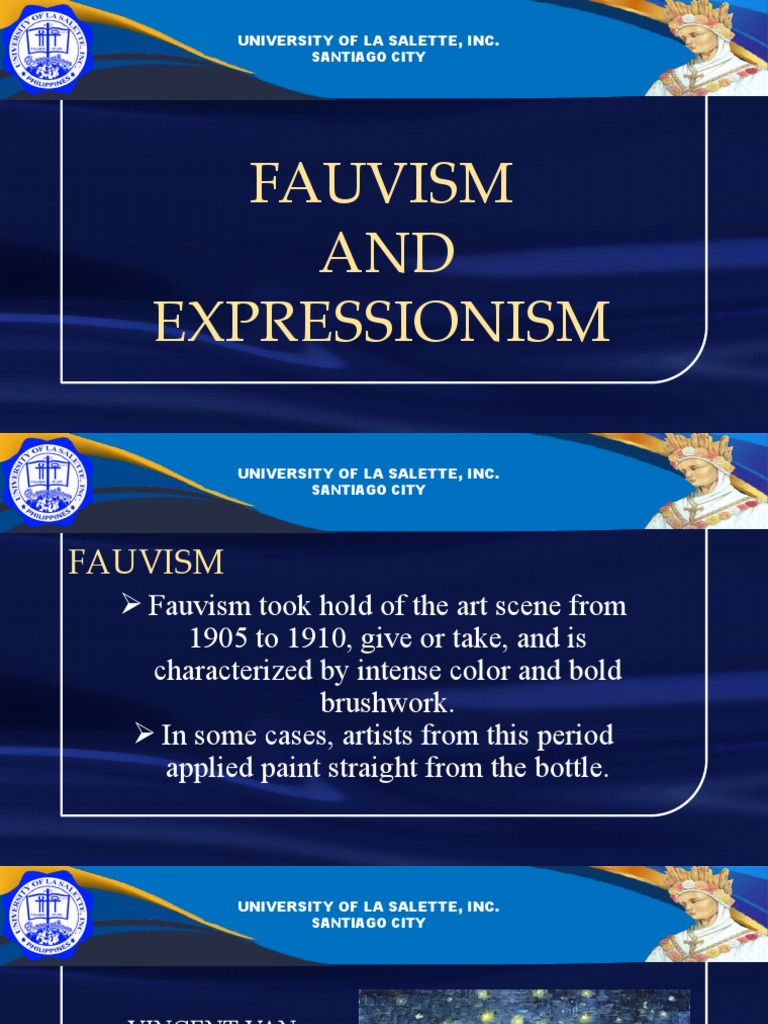 Fauvism and Expressionism | PDF | Expressionism | Paintings