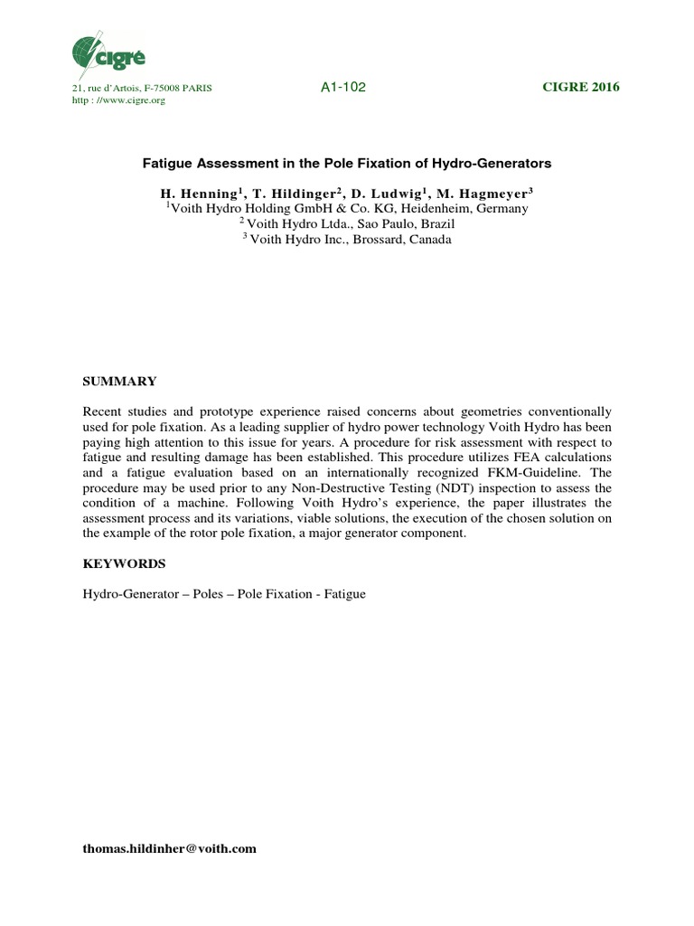 A1 102 Hydro | PDF | Strength Of Materials | Fracture Mechanics