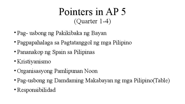 Pointers in AP 5 | PDF