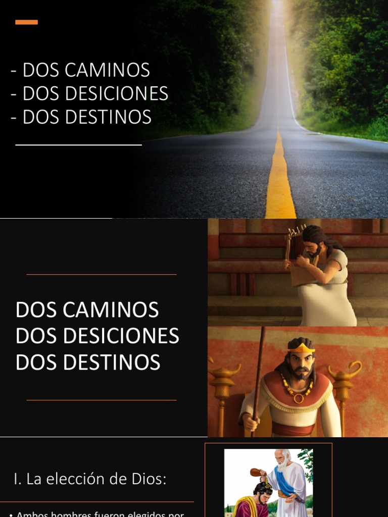 2 Caminos 2 Destinos Un Breve Analisis Entre David Y Saul Pdf