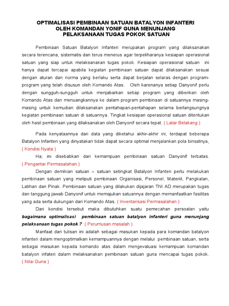 Contoh Essay Binsat | PDF