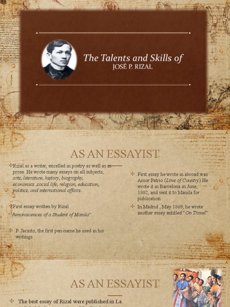 Rizal Report | PDF | Philippines