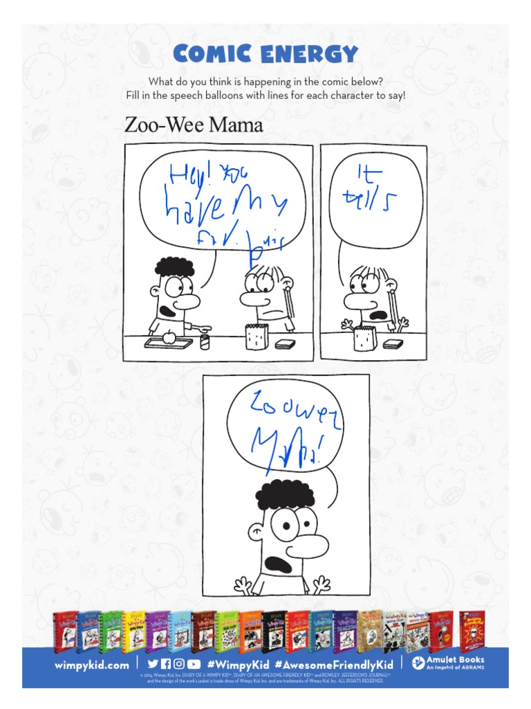 Finish The Comic | PDF