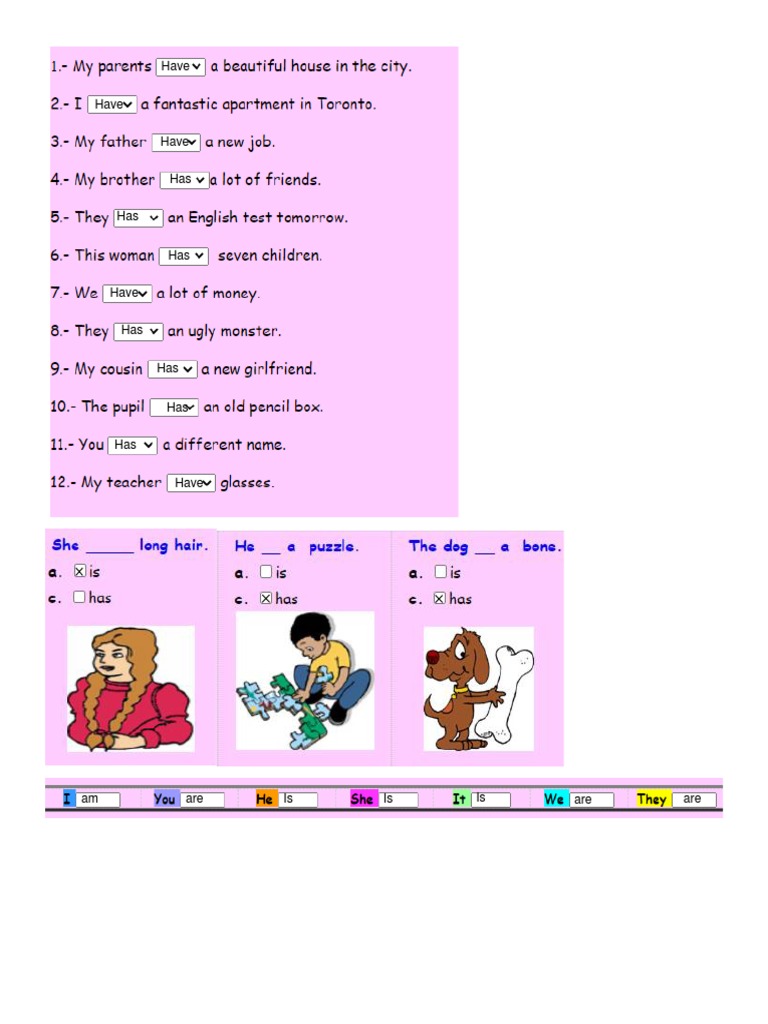 HAVE Vs HAS-2 | PDF HAVE Vs HAS-2 | PDF