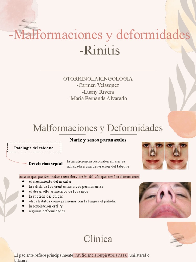 Rinitis | PDF | Alergia | Lesión