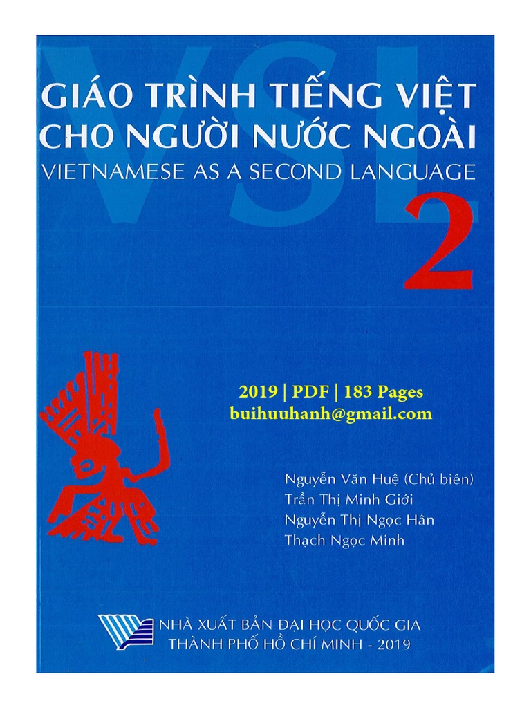 Giáo Trình Tiếng Việt Cho Người Nước Ngoài Tập 2 (NXB Đại Học Quốc Gia 2019) - Nguyễn Văn Huệ ...
