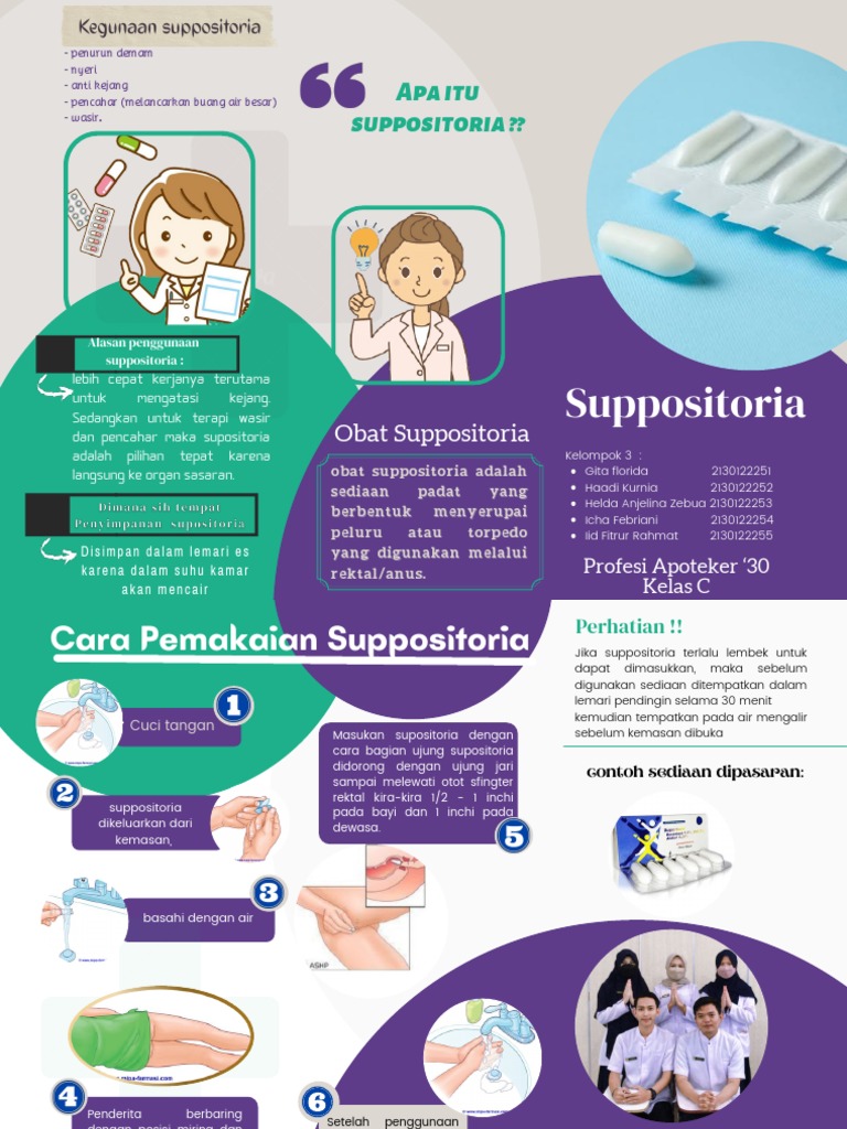 Kelompok 3 C Brosur Tata Cara Penggunaan Obat Khusus | PDF