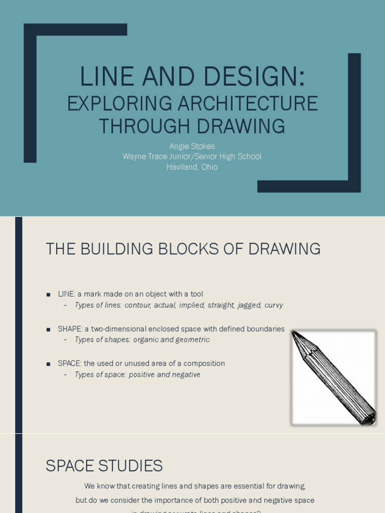 Architectural Drawing Lesson | PDF | Drawing | Shape