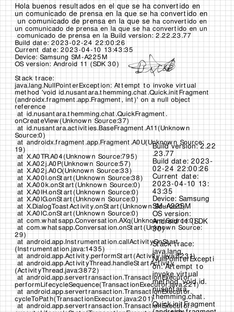 Android Debugging Guide | PDF | Java (Programming Language) | Android (Operating System)