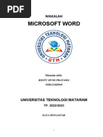 Makalah Tentang Microsoft Office | PDF | Seni | Komputer