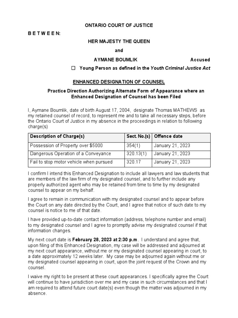 DESIGNATION BOUMLIK Aymane Sample Enhanced Designation Counsel en 21.02 ...