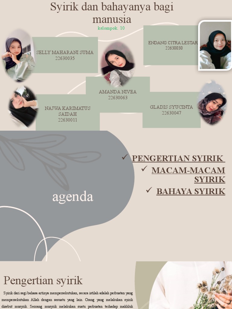 Bahaya Syirik dalam Islam | PDF