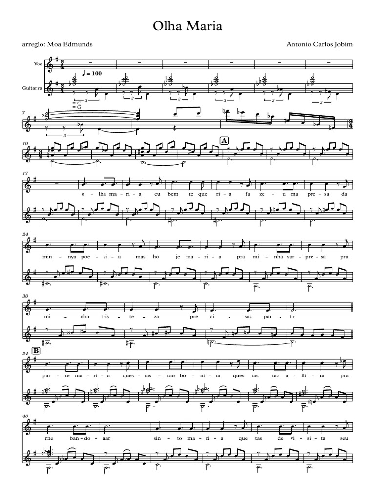 Olha - Maria With Melody | PDF