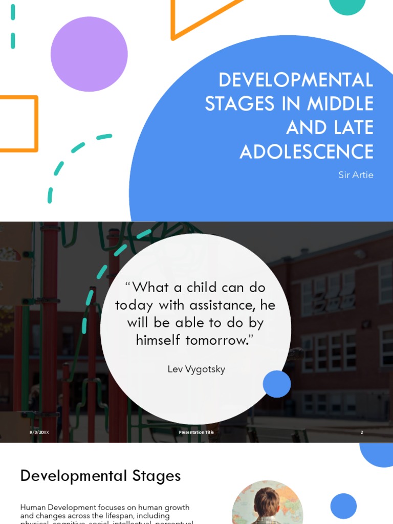 Developmental Stages in Middle and Late Adolescence | PDF | Adolescence ...