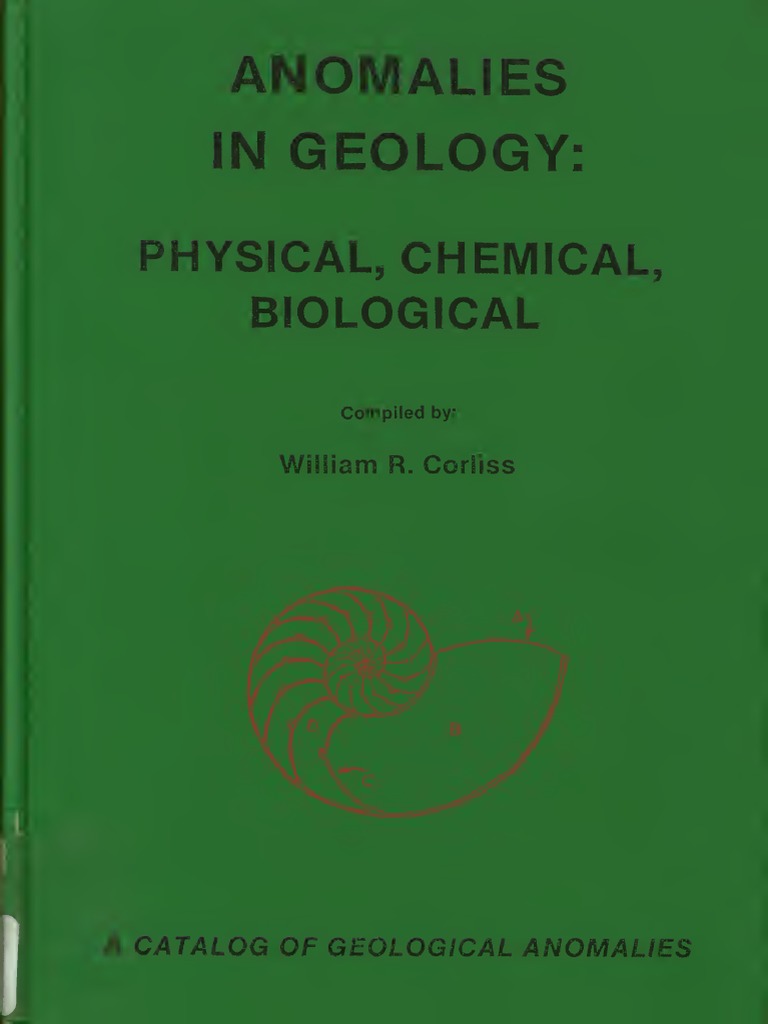 Anomalies in Geology. Physical, Chemical, Biological | PDF ...
