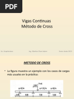 Calculo de Vigas Continuas | PDF | Ecuaciones | Mecanica clasica
