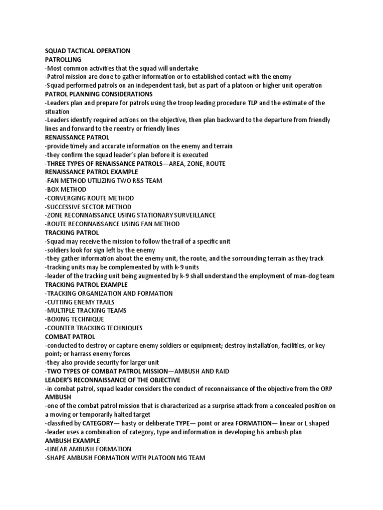 Rotc | PDF | Map | Reconnaissance