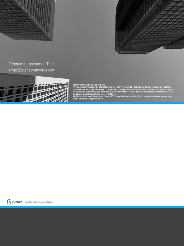 Biznet Presentation Template 2020 v2 | PDF | Finance & Money Management ...