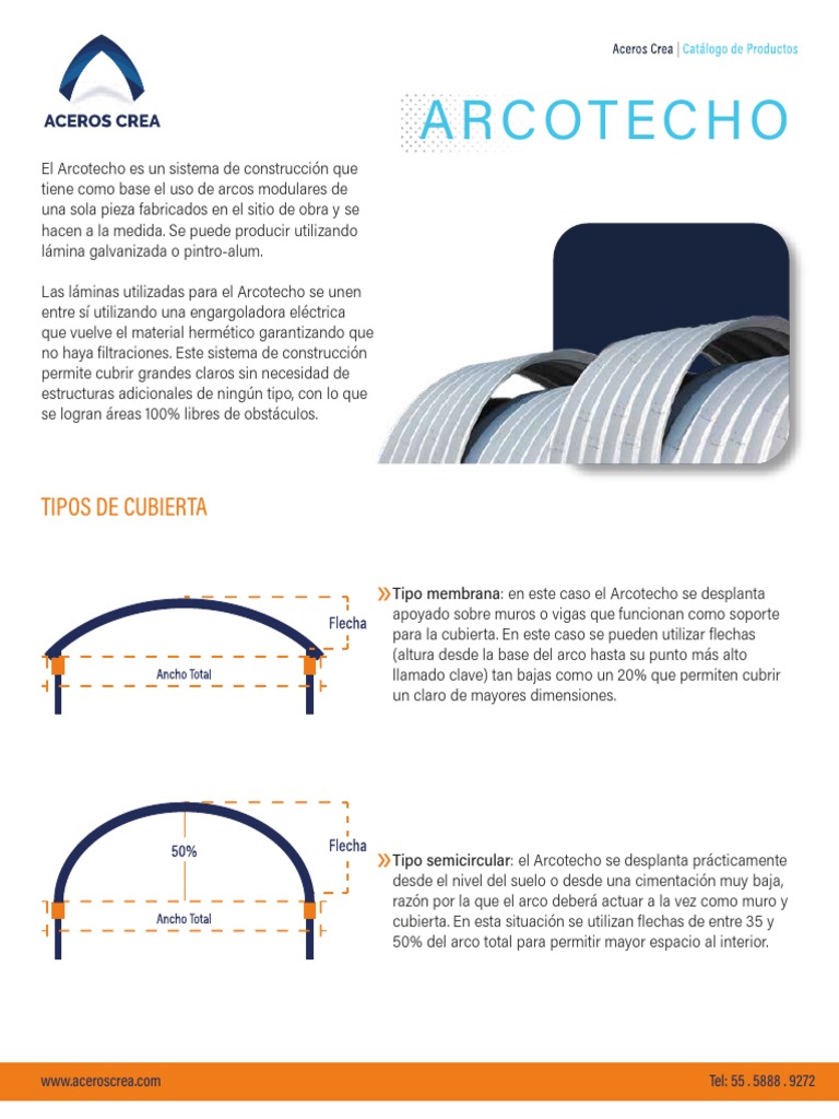 Arcotecho Aceros-Crea | PDF
