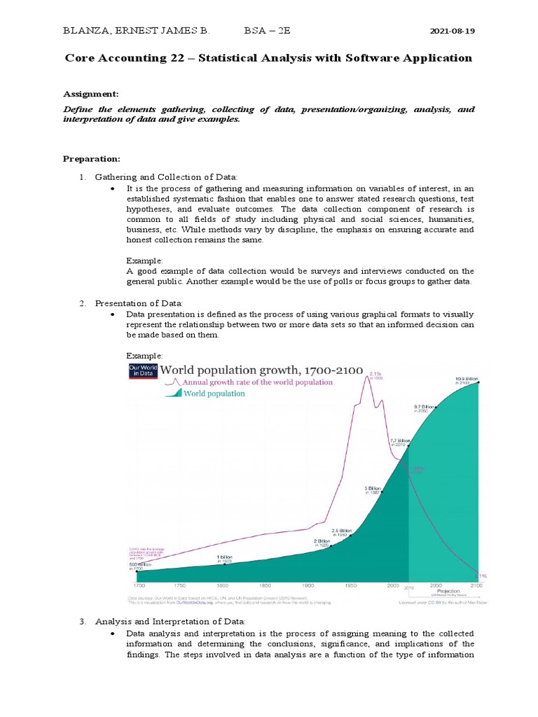 Core Accounting 22 (Statistical Analysis With Software Application ...