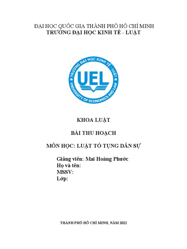 Mẫu Bài Thu Hoạch TTDS | PDF