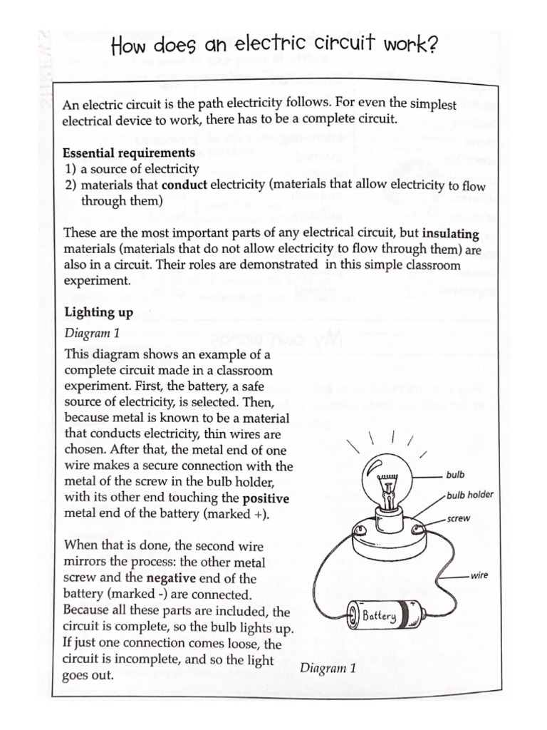 How Does A Circuit Work Pdf