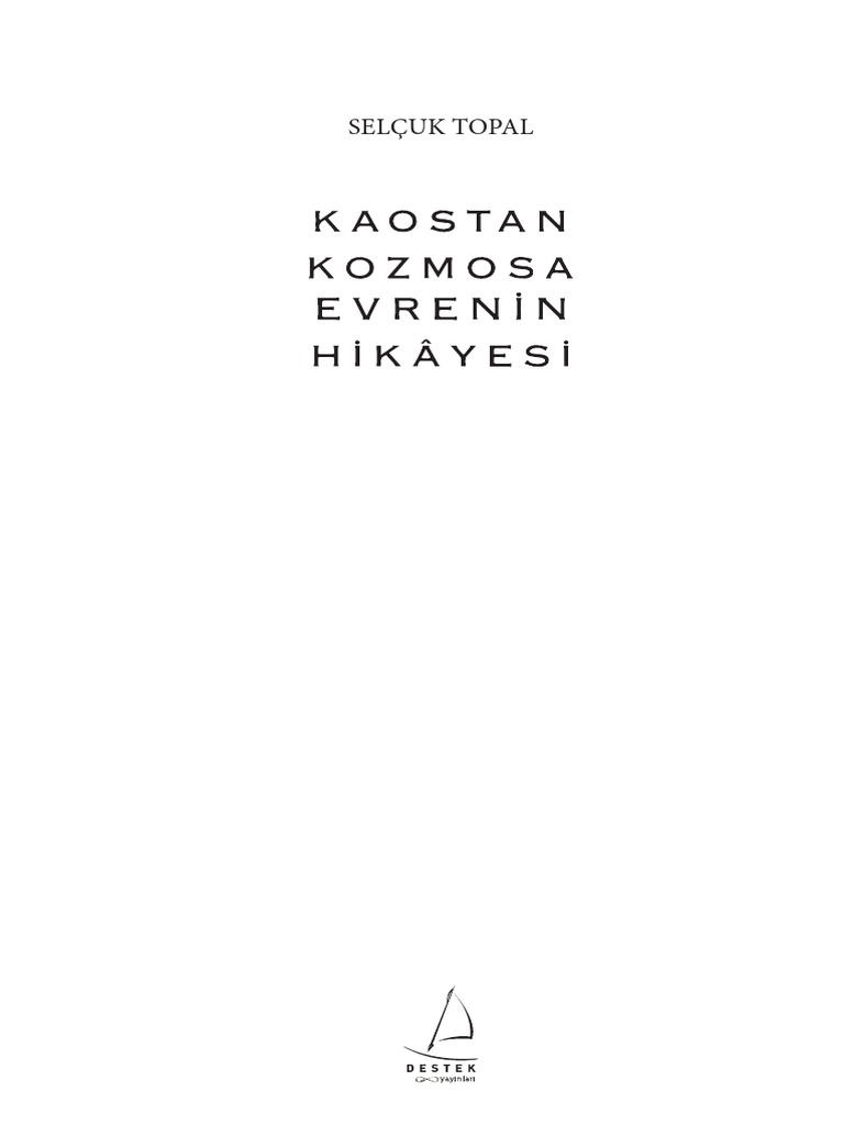 Kaostan Kozmosa Evrenin Hikayesi | PDF Kaostan Kozmosa Evrenin Hikayesi | PDF
