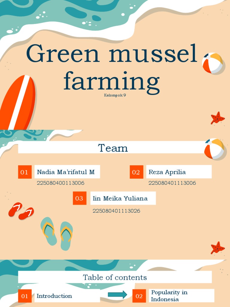 Long-Line Culture of Green Mussels | PDF | Science & Mathematics ...
