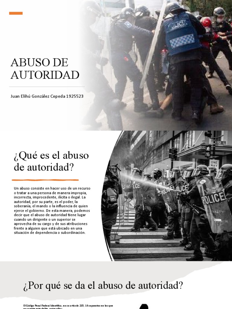 Abuso de Autoridad: Definición y Tipos | PDF | Derecho penal | Gobierno