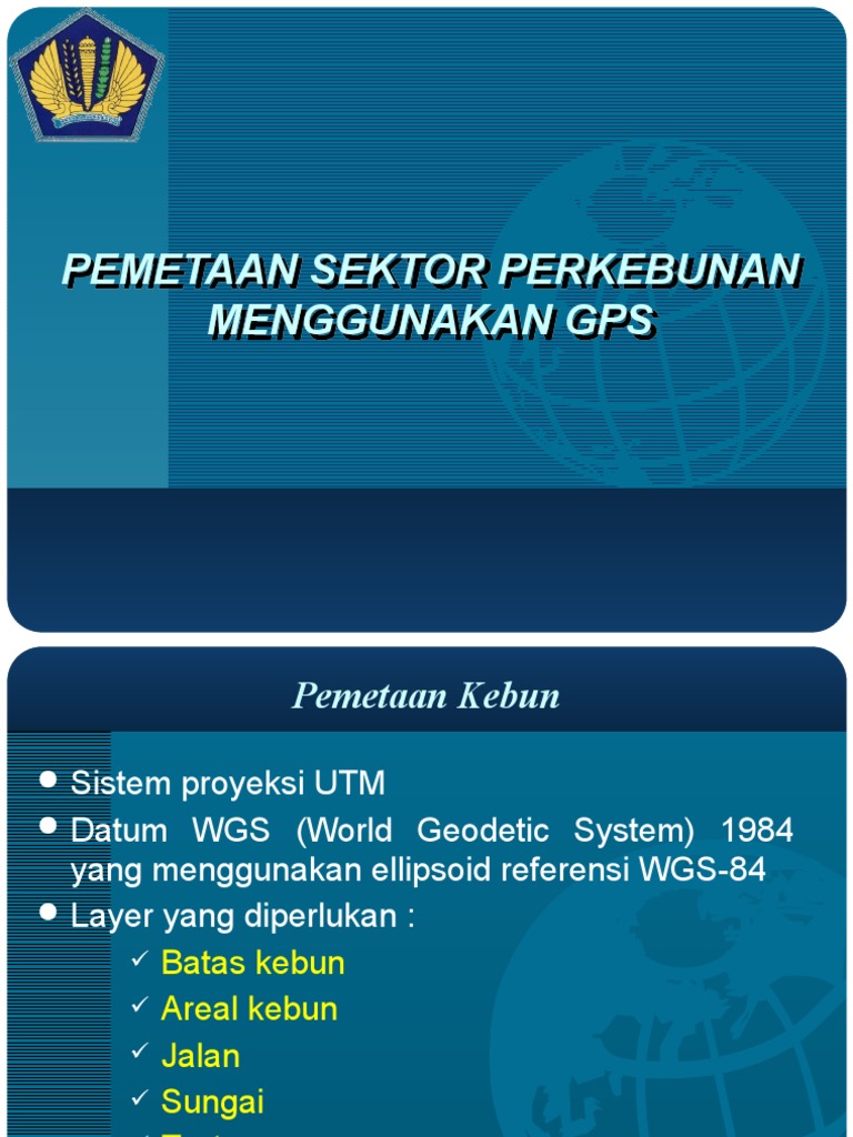 Pemetaan Perkebunan | PDF