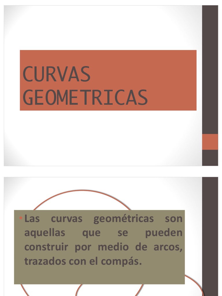 06 Curvas Geometricas | PDF | Geometría del plano euclidiano ...