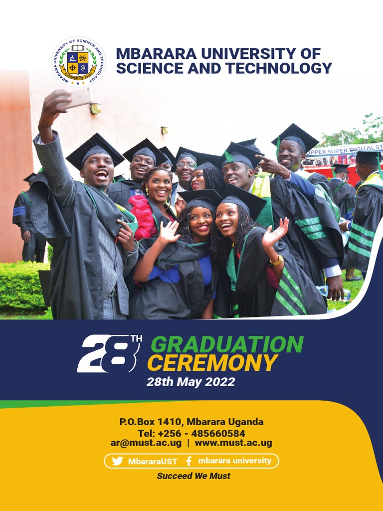 MUST-28th Graduation Ceremony Order of Proceedings | PDF | Master Of ...