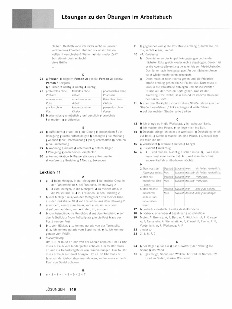 AB - Lektion 10-11 | PDF