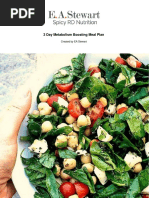 Metaboost Shopping List Recipes | PDF | Chocolate | Desserts