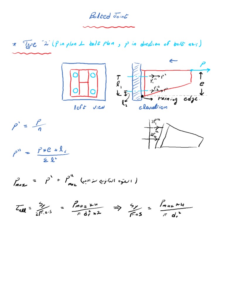 Bolted Joint 2 | PDF