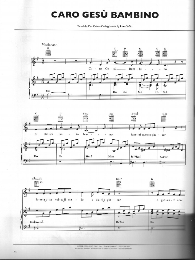 Caro Gesù Bambino | PDF