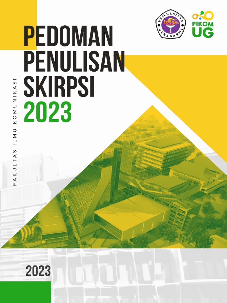 Pedoman Penulisan Skripsi 2023 | PDF | Seni