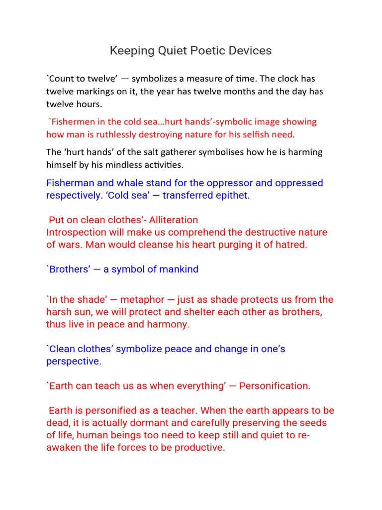 Poetic Device-Mother@66-Keeping | PDF | Poetic Devices