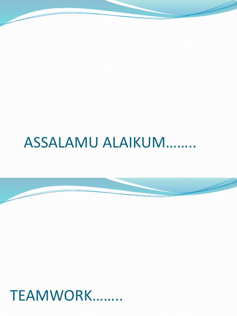 Membangun Tim Kerja yang Efektif | PDF