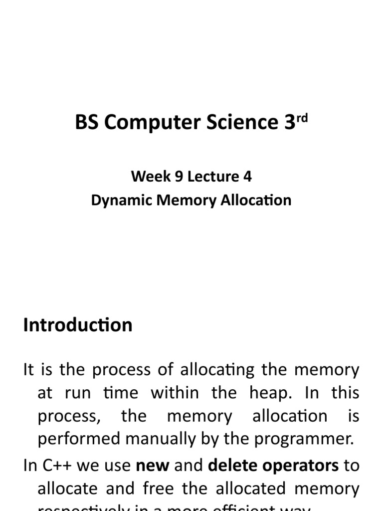 Oop Week 9 Lectrue 4 Pdf