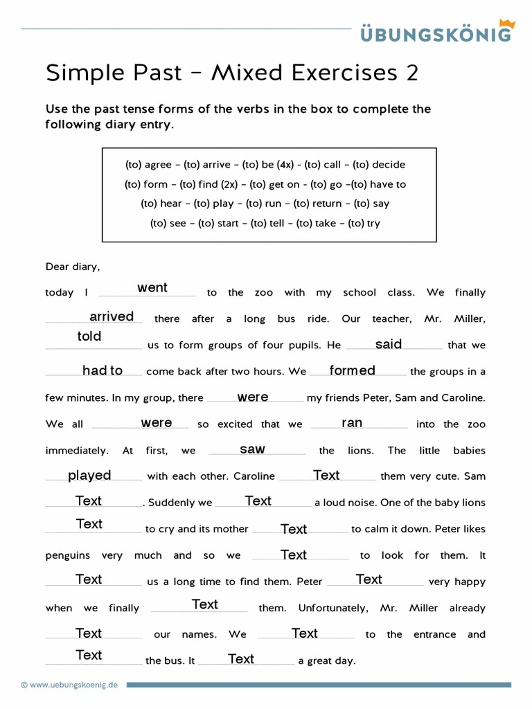 Mixed Exercises 2 | PDF | Linguistics