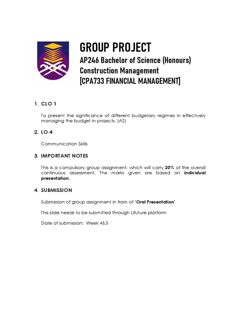 Group Assignments CPA733 (March2023) | PDF | Information | Communication