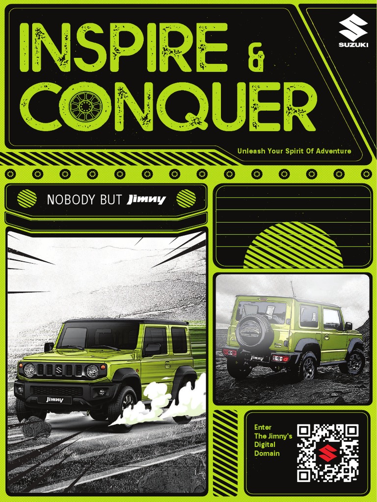 Suzuki Jimny Brochure | PDF | Four Wheel Drive | Brake