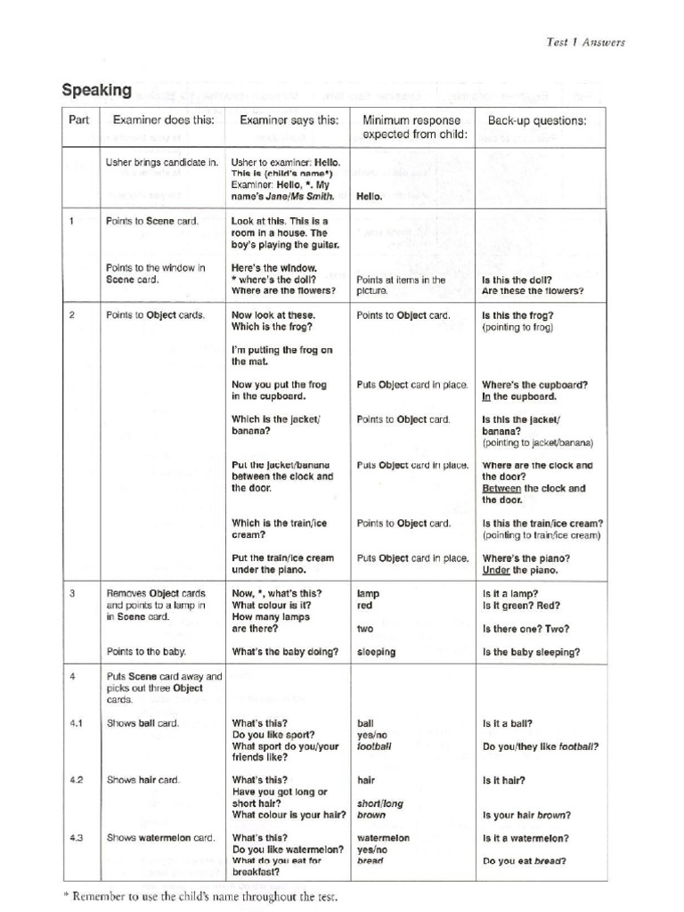 As Starters | PDF