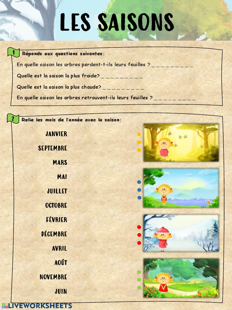 Les Saisons | PDF