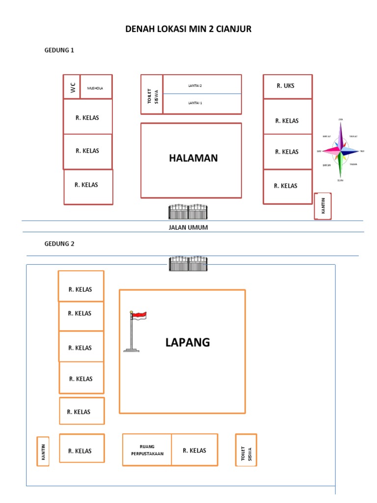 Denah Lokasi Min 2 Cianjur 2022 | PDF