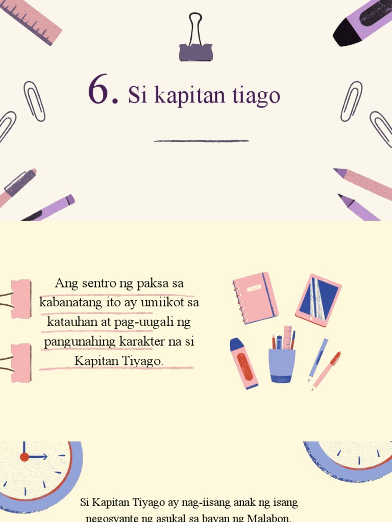 Si Kapitan Tiago | PDF
