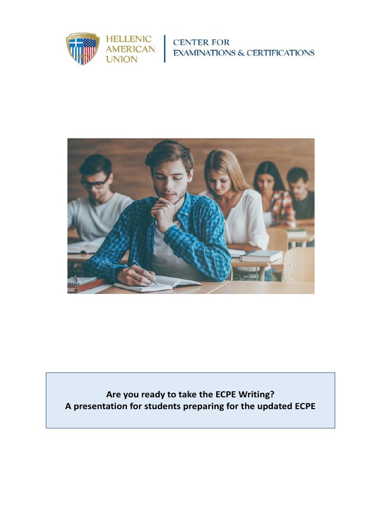 Are You Ready To Take The Ecpe Writing | PDF | Essays | Cognitive Science